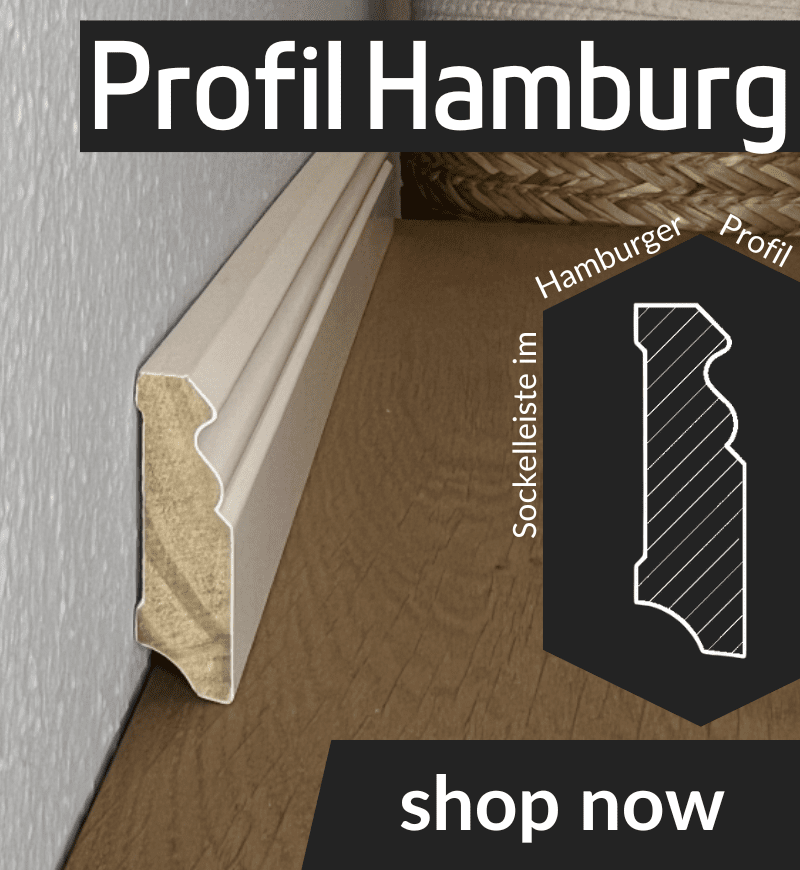 Fussleisten Hamburger Profil